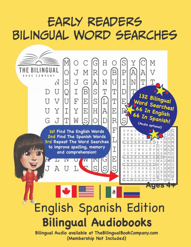 English Spanish Bilingual Audiobook Amazon Series – The Bilingual Book ...